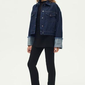 Zara | Jackets & Coats | Nwt Zara Zw Denim Collection Jacket L 9632 ...
